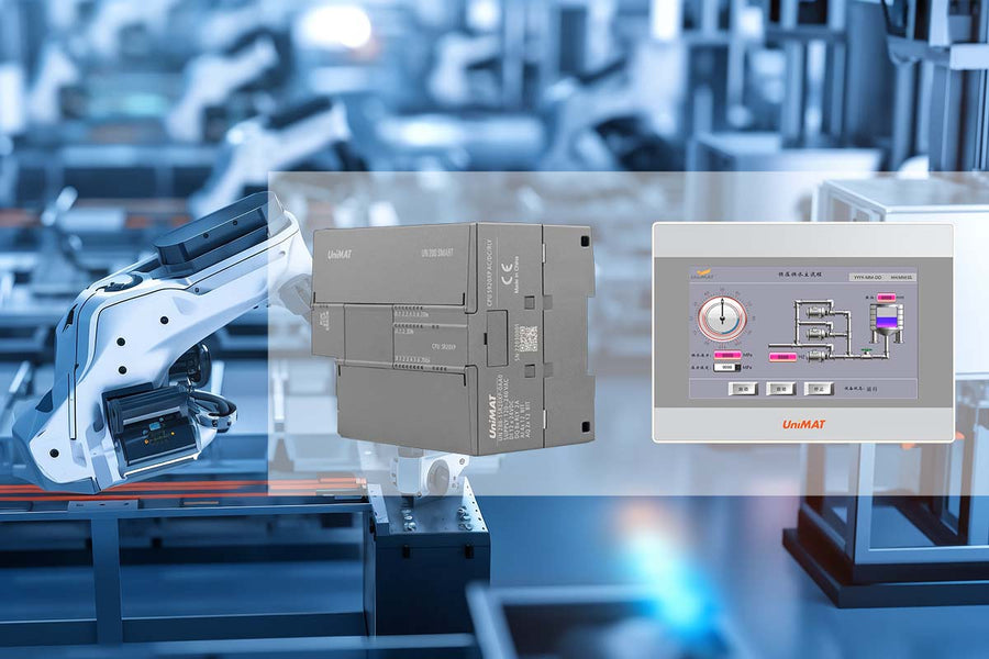 ¿Qué es un PLC HMI? – UniMAT